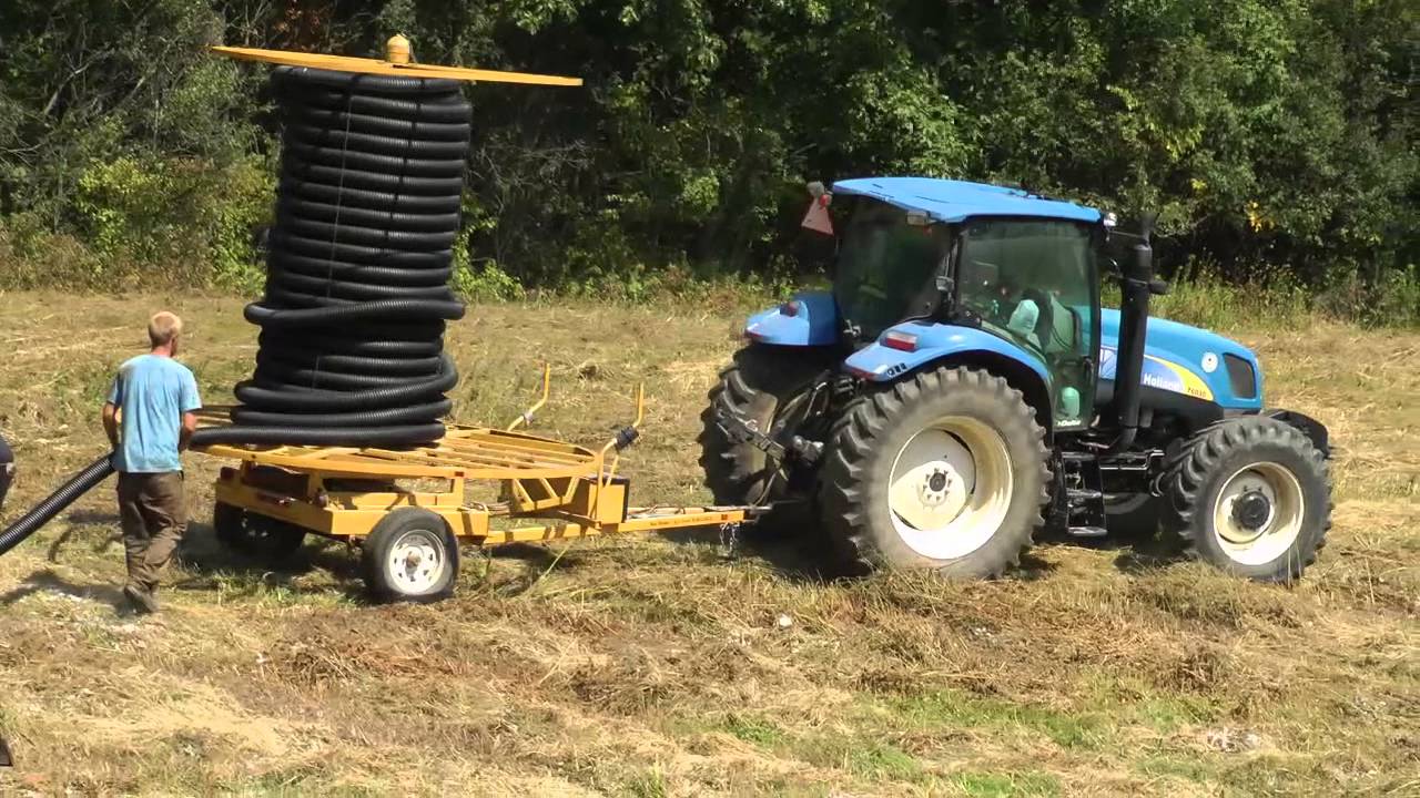 Tile Drainage Field Day 9-1-15 - YouTube