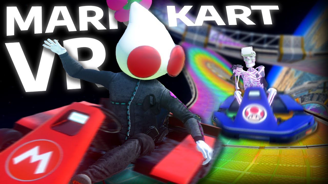 We Played Mario Kart 8 In BONELAB... | Ft. @NarsehVR - YouTube