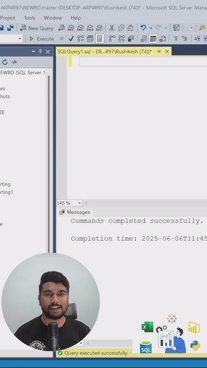 How to create a DataBase IN SQL MSSQL MYSQL ORACLE | Data analyst Data Science RDBMS #data #sql ...