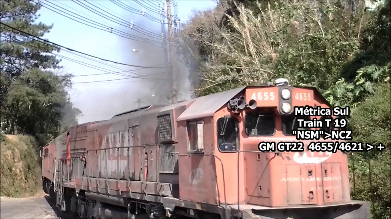 Rumo Logistics Multimodal – Train Z 19 – Southern Railway of Brazil ...