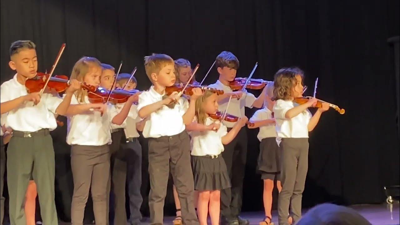 Violin concert 2024: Pre-twinkle and Twinkle variations - YouTube