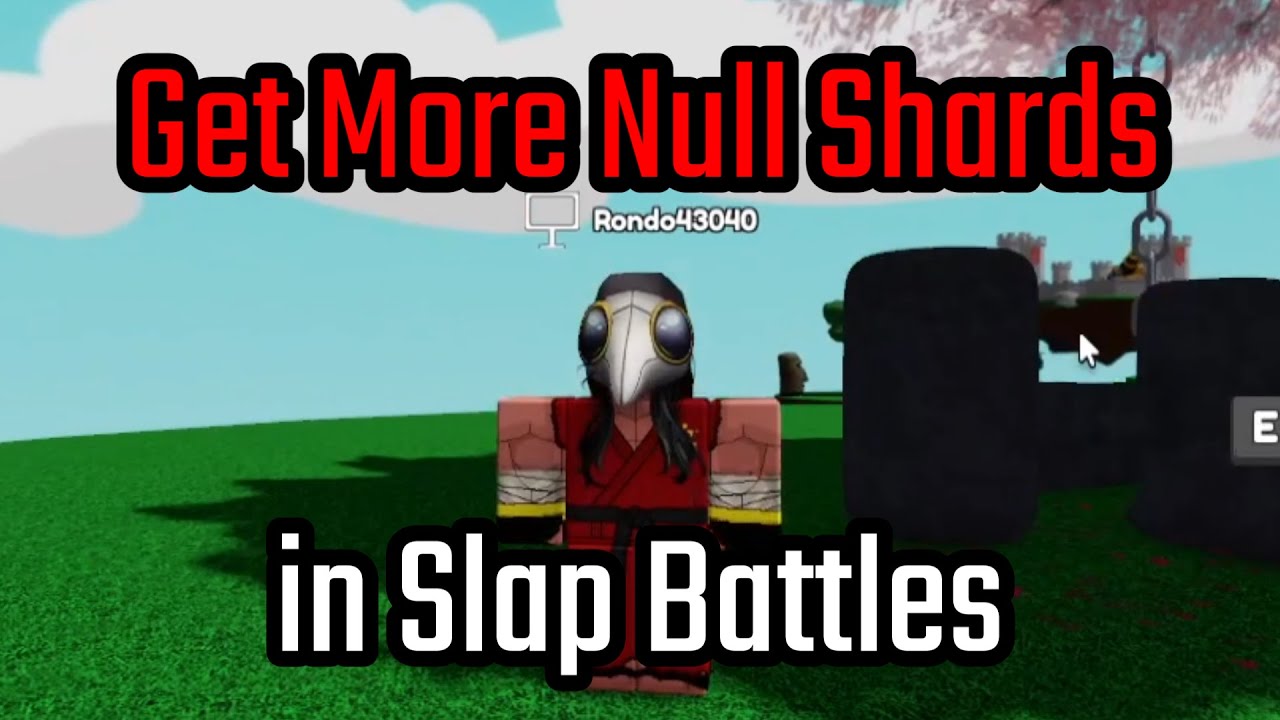 How to Get More Null Shards in Slap Battles Roblox - YouTube