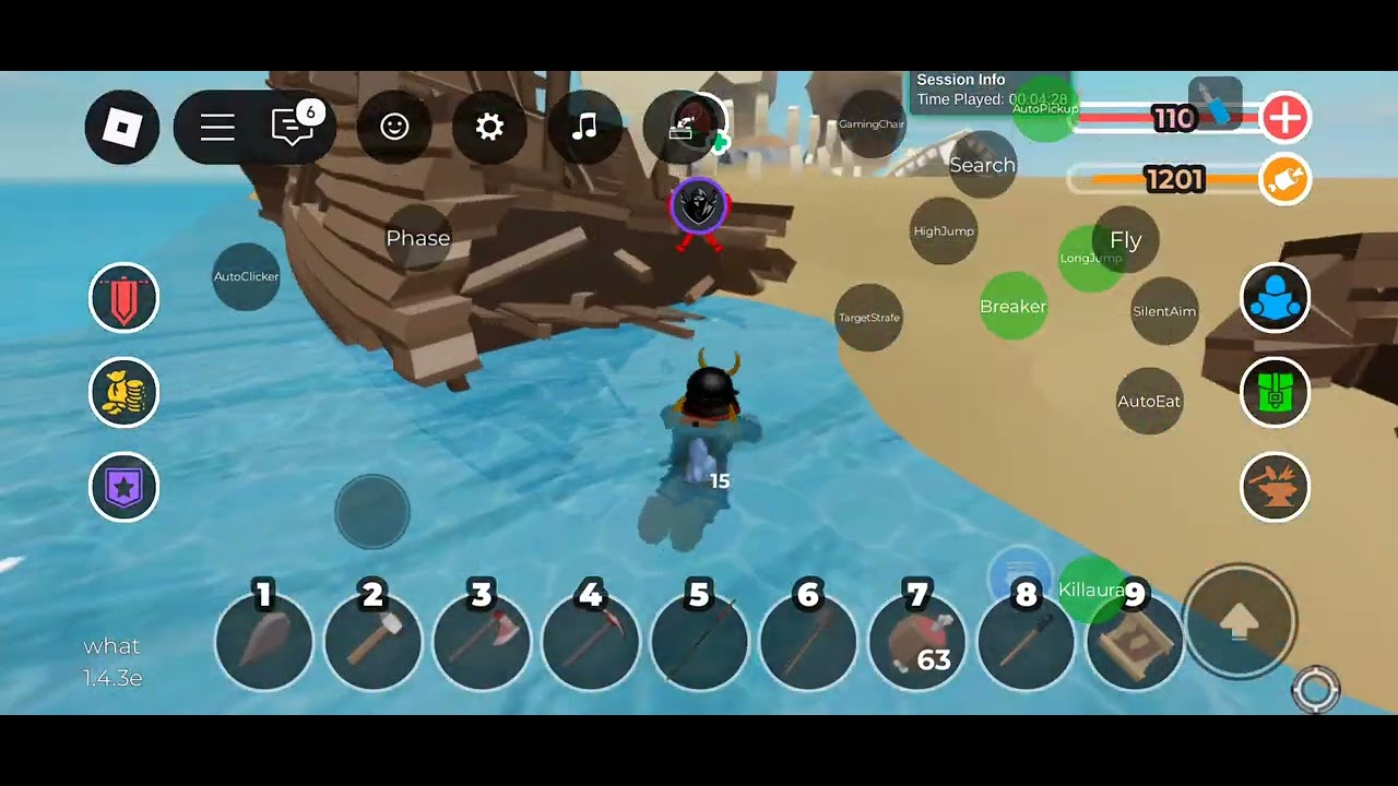 The Survival Game Script | Killaura, Fly, HightJump, etc | Keyless ...