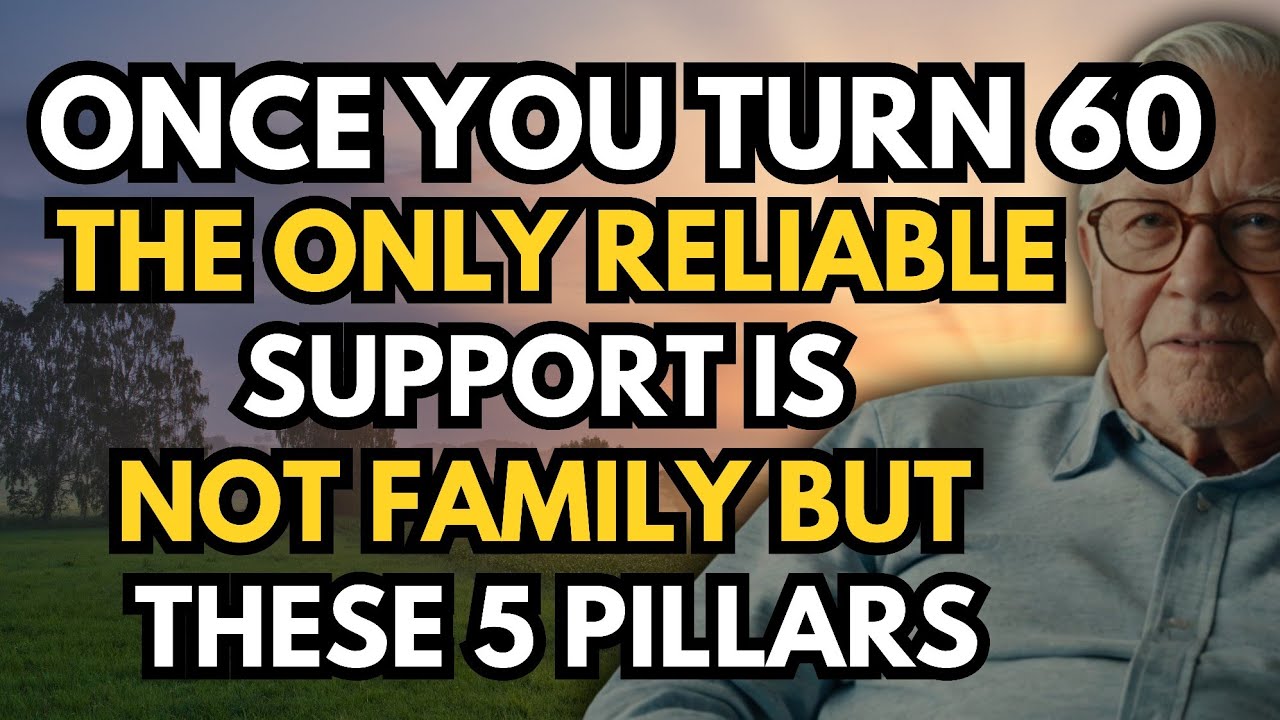 6 Essential Pillars of Support After 60 Stronger Than Family! ELDERLY ...