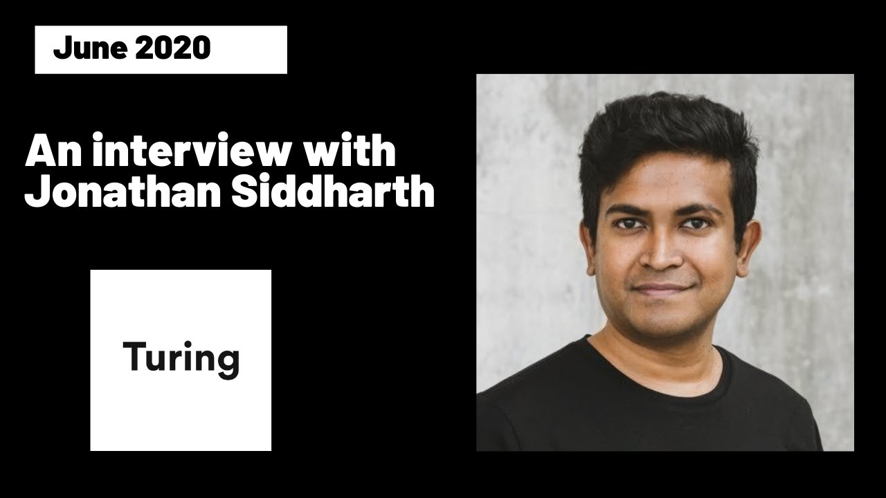 Jonathan Siddharth, CEO of Turing | Founder Interview - YouTube