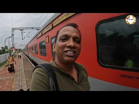 22115 : LTT - Karmali Express | Mumbai to kankavli | kOKAN VLOG | पावसाळी वातावरणात कोकण प्रवास ...