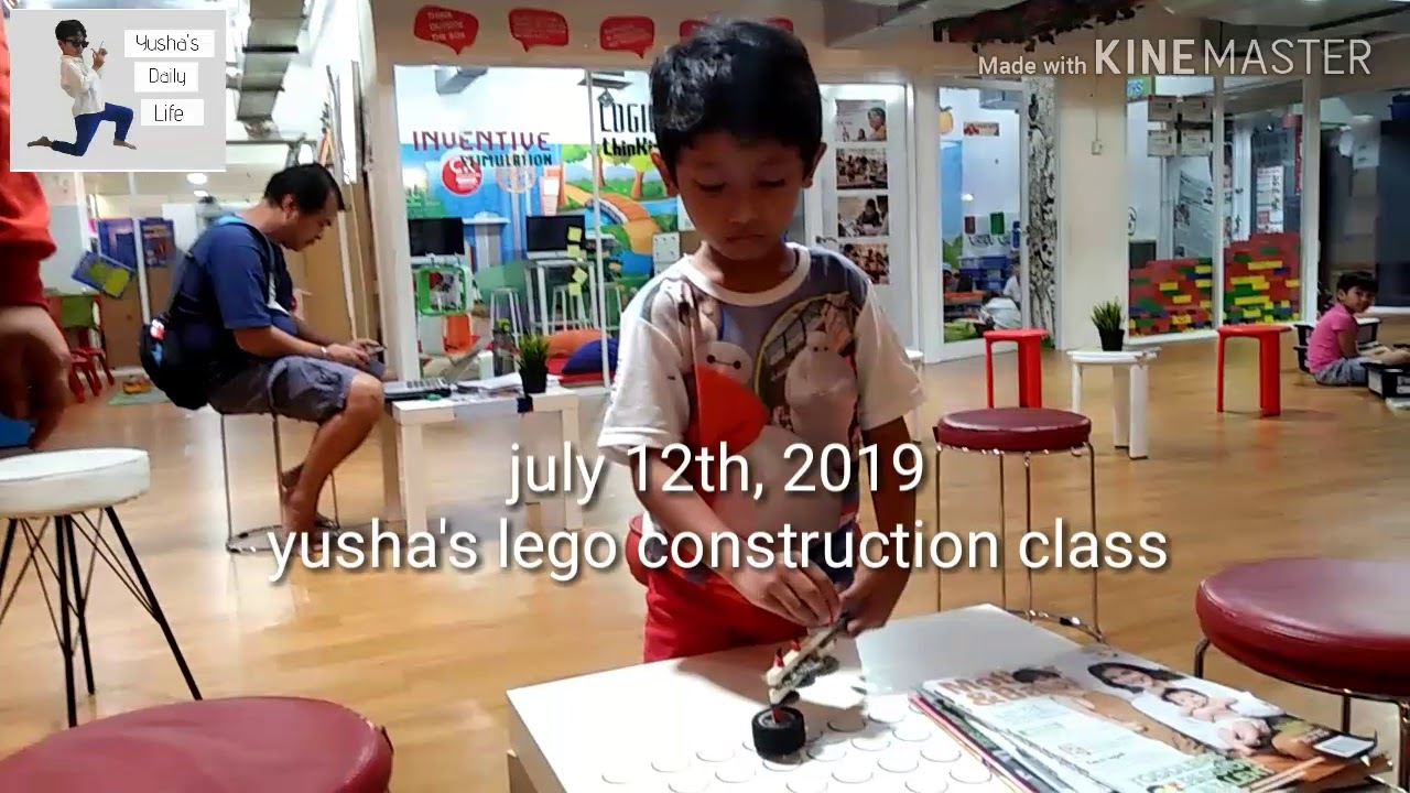 Lego | creativkids | lego gasing | lucu deh yusha sedih cuma karena ...
