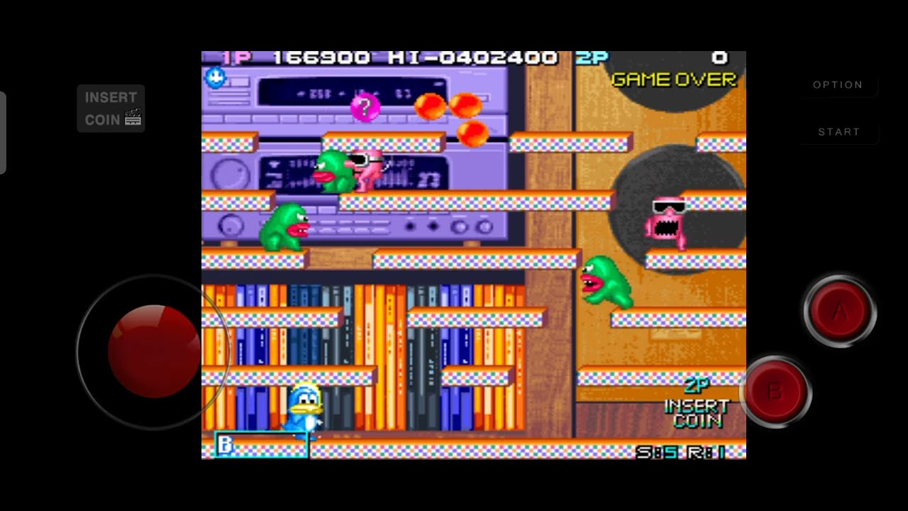 Ultra Balloon | Arcade Game 1996 | ultra Balloon level 5/1 | bubble ...