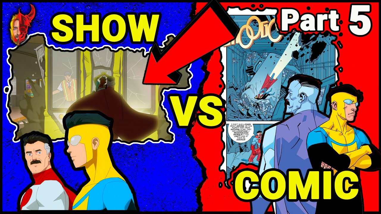 INVINCIBLE SHOW VS COMIC Part 5 |TVR Show| SEASON 1 FINALE! - YouTube