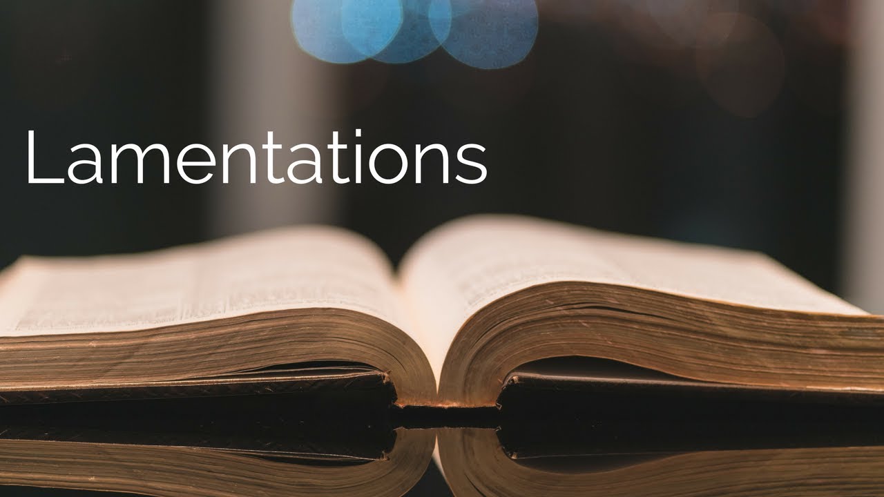 Lamentations Poem 1 - YouTube