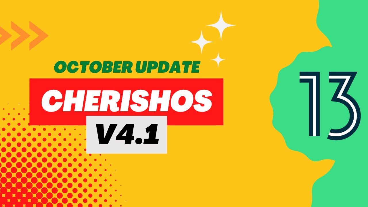CherishOS v4.1 Update | ANDROID 13 with October SPL | New Features & How to Install - YouTube