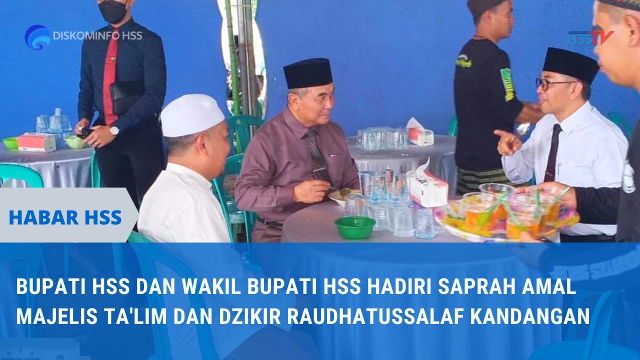 #HABARHSS - Saprah Amal Majelis Ta'lim Raudhatussalaf Jambu Hilir ...