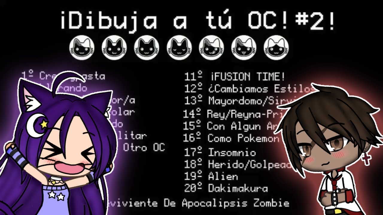 Reto Dibuja Tu Oc 2 Youtube