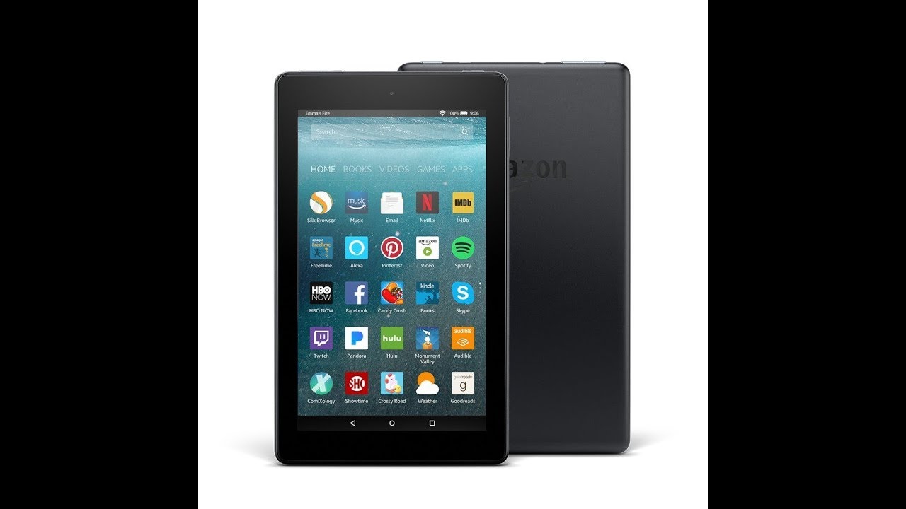 Amazon Fire 7 Tablet (8GB 7th generation) With Alexa Unboxing And Setup ...