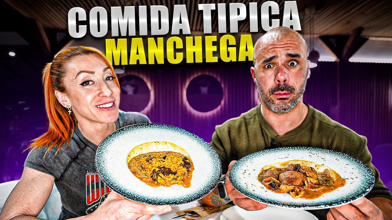 PRIMERA VEZ probando COMIDA TIPICA MANCHEGA - YouTube