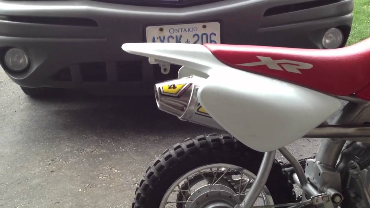 2001 xr50 Pro Circuit T-4 cold start - YouTube