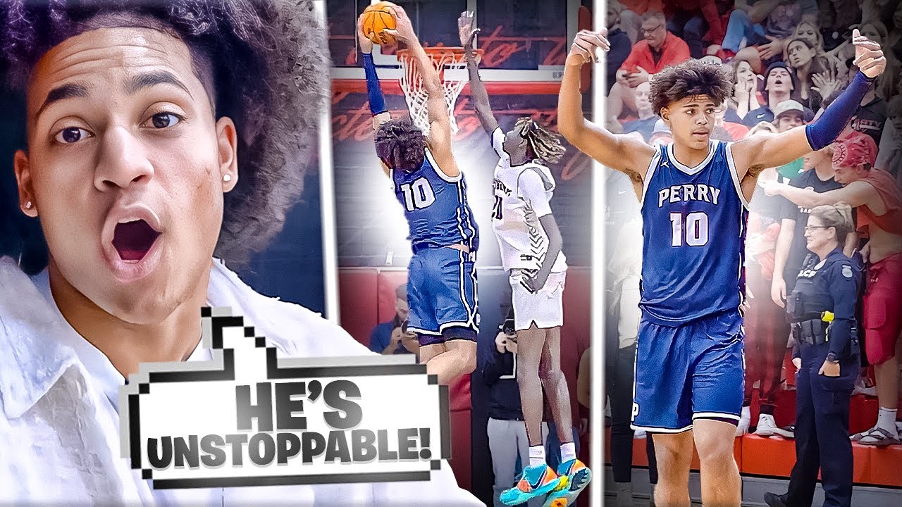 I PULLED UP TO WATCH THE #2 RANKED HIGH SCHOOL PLAYER IN THE NATION ...