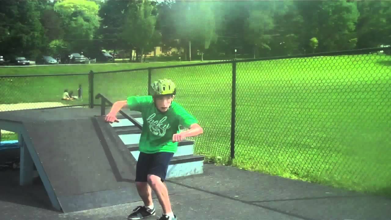 pop over hand rail - YouTube