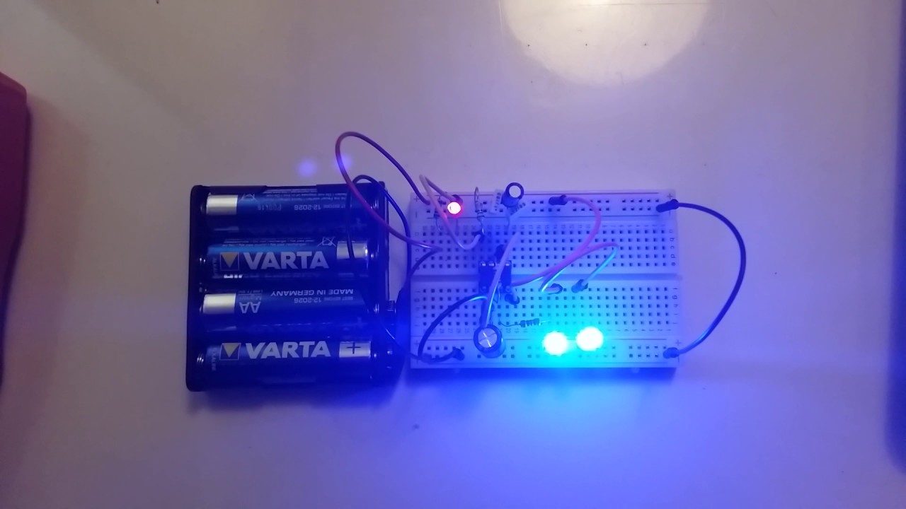 Pulse Generator Using 555 Timer IC - YouTube
