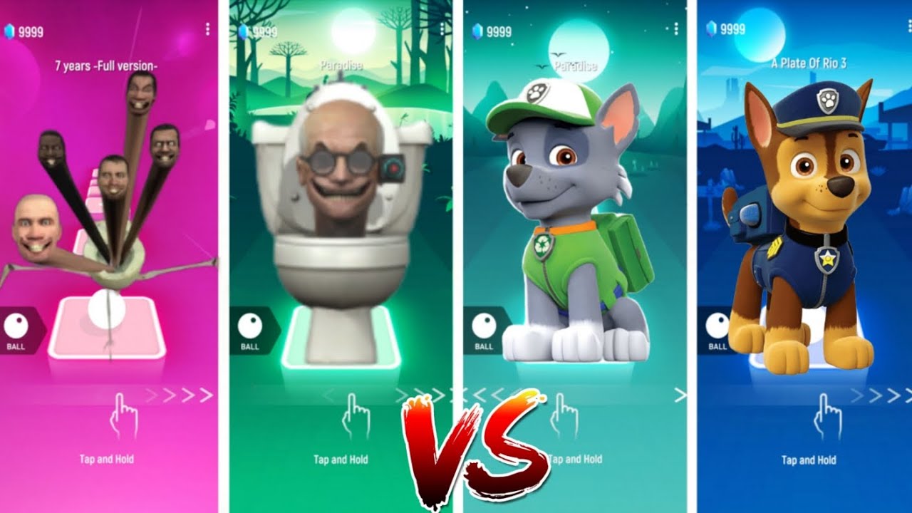 Skibidi Toilet TEAM 🆚 Paw Patrol TEAM.🎶 Who is best? - YouTube