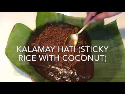 HOW TO MAKE QUICK & EASY KALAMAY HATI (Sticky Rice with Coconut/🇵🇭 ...