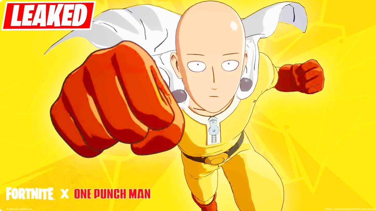 Fortnite x ONE PUNCH MAN Skins – First Look & Release Date! - YouTube
