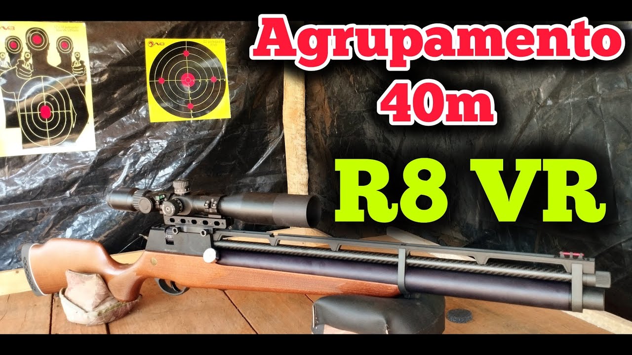 Agrupamento com Rossi R8 VR a 40 metros - YouTube