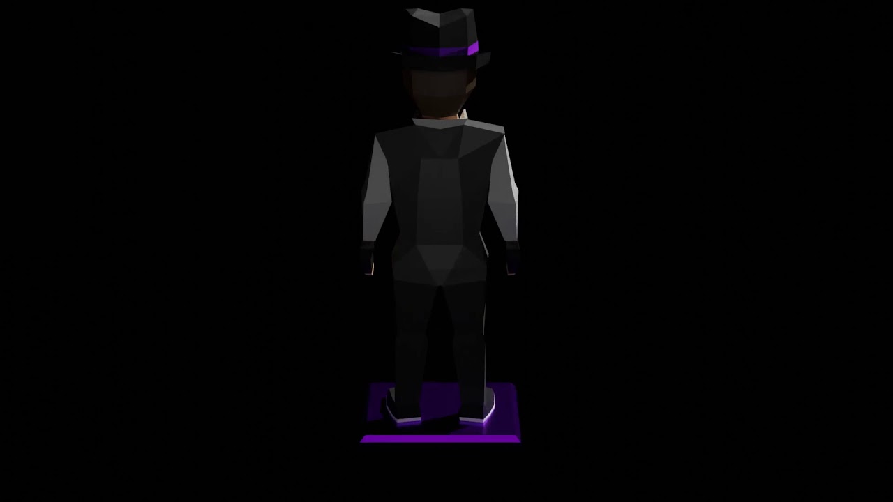 Detective 3D Model for Video Game (SkinWalker) - YouTube