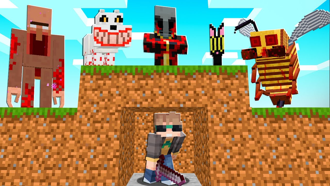 Reto de Corredor vs Mobs.exe en Minecraft! - YouTube