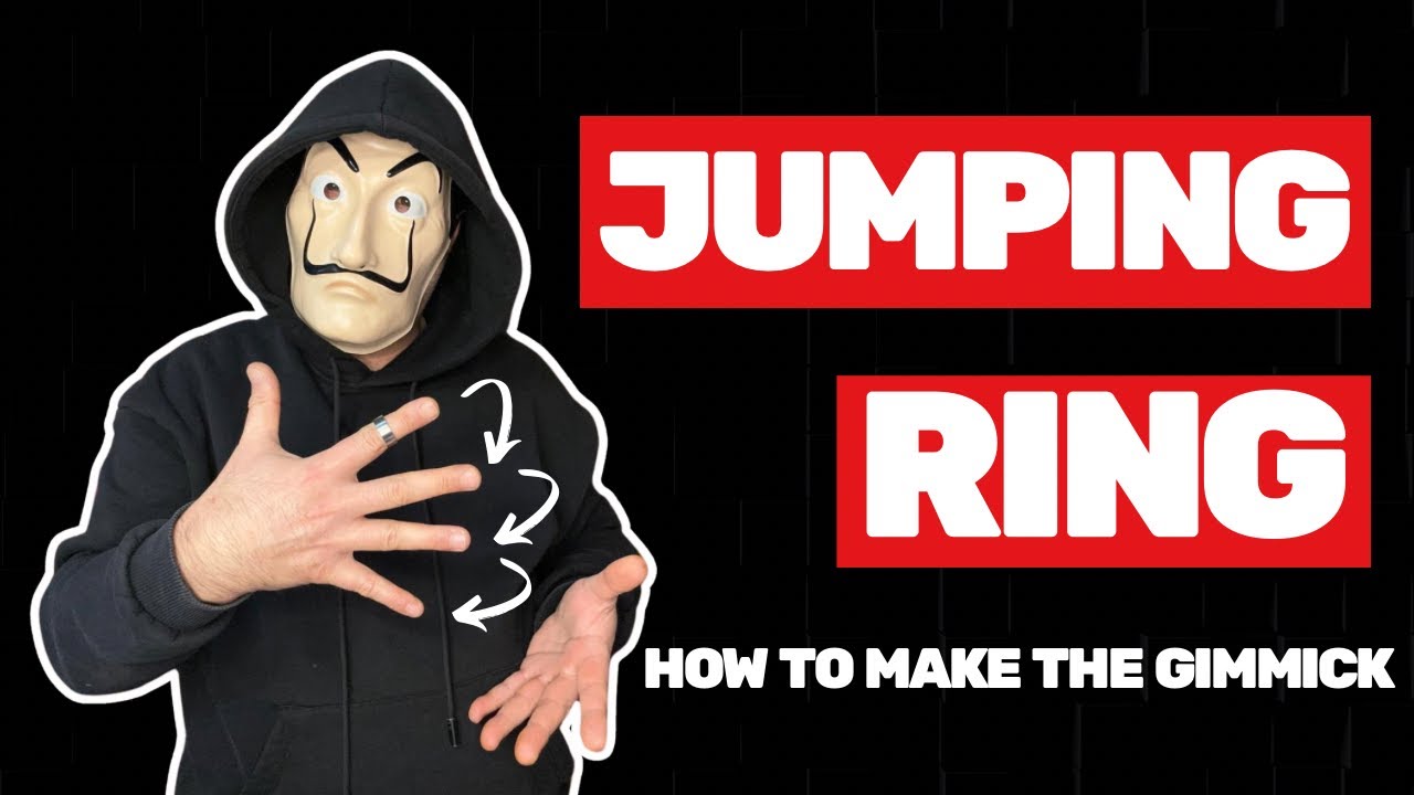 JUMPING RING TRICK 🪄 HOW TO MAKE THE GIMMICK - YouTube