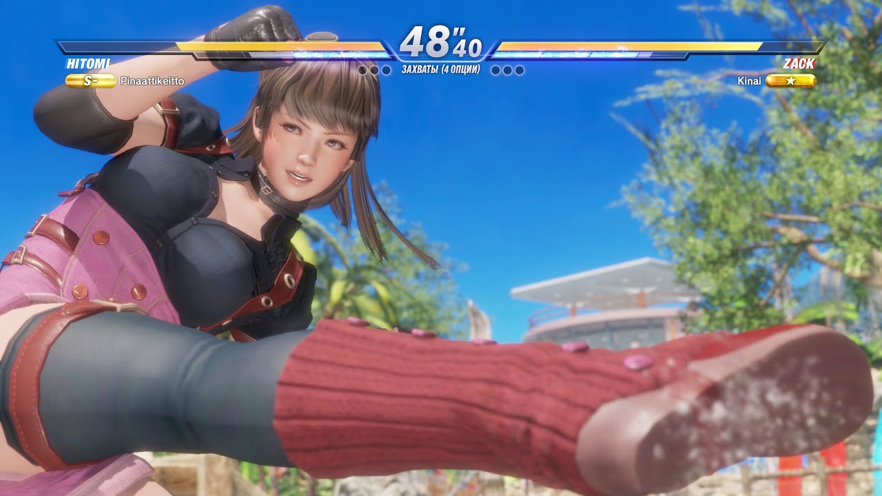 DOA6, Kinai, Zack Vs Pinaattikeitto, Hitomi, Dead or Alive 6, 4k - YouTube