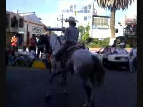 Caballo desbocado en Fresnillo.... - YouTube