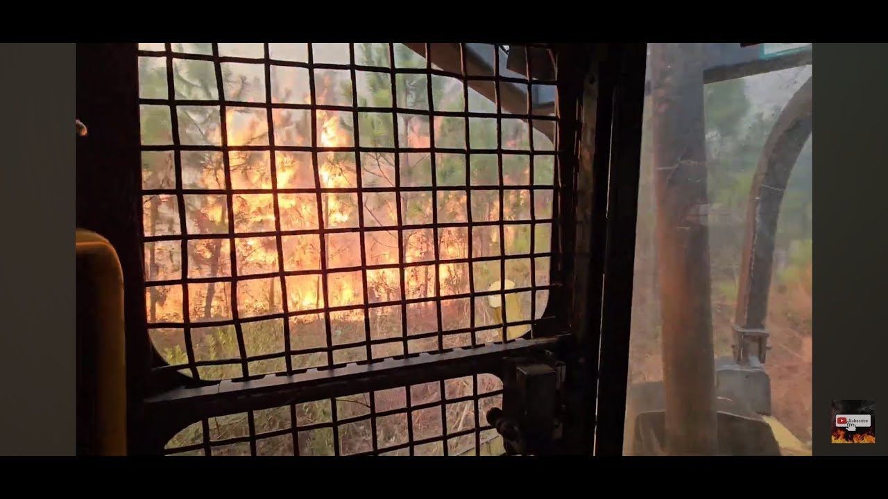 Wildland Fire Dozer Operator: Juniper Road Wildfire - YouTube