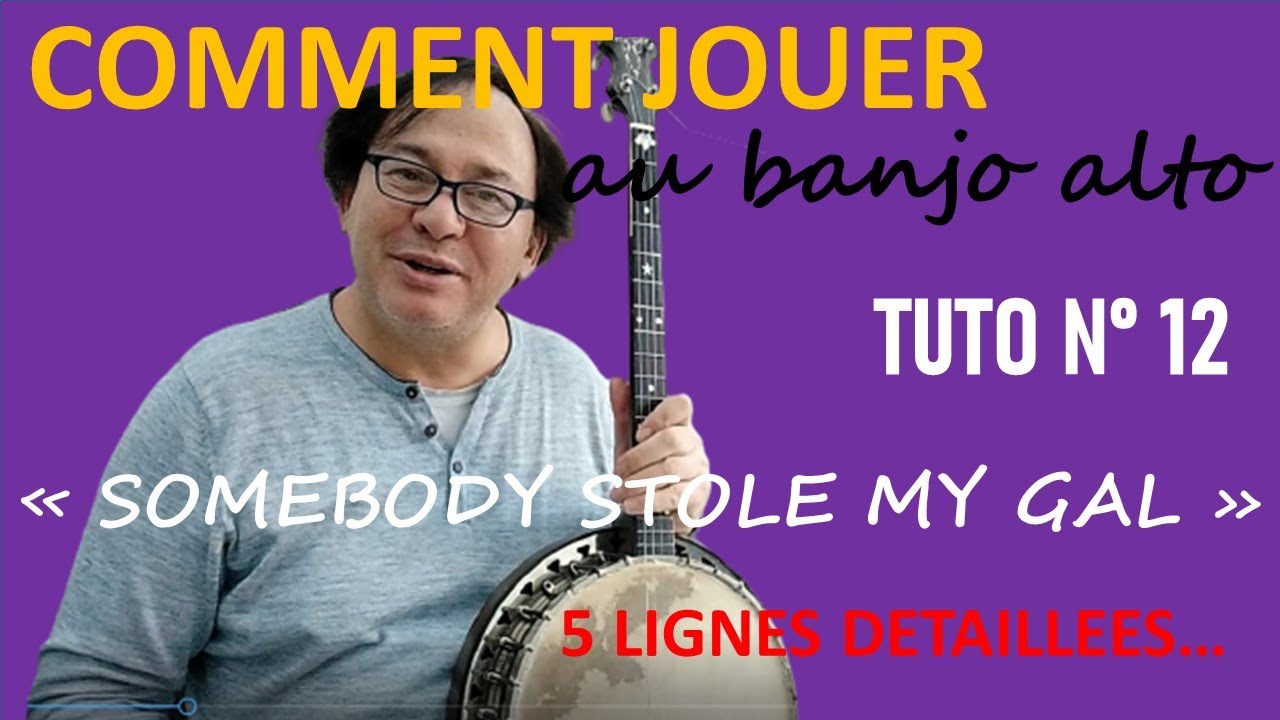 Tuto pour banjo ténor Jazz N°12 :Apprendre à jouer au banjo la mélodie ...