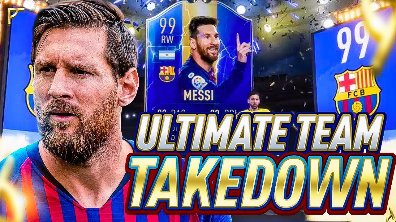 OMFG I PACKED TOTS MESSI!!! EPIC 99 TOTS VS TOTY MESSI TEAM TAKEDOWN ...