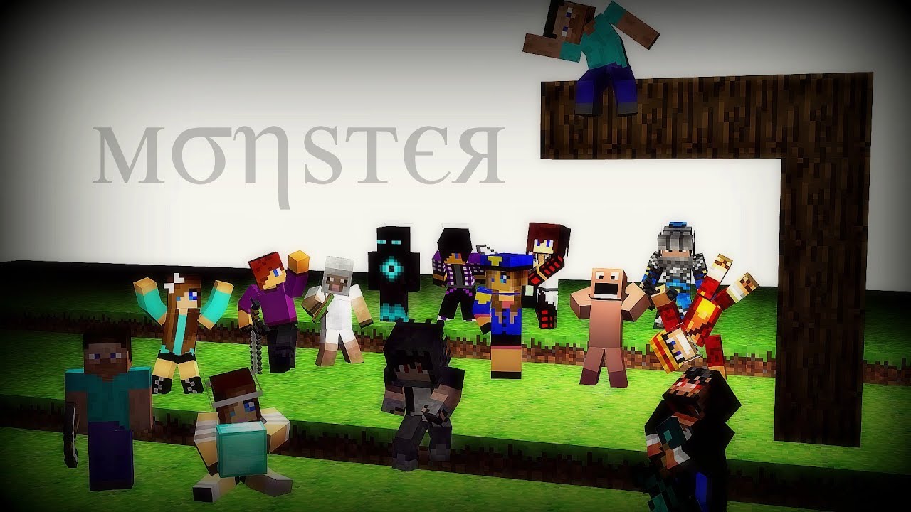 Minecraft | Speed Art - Monster - YouTube