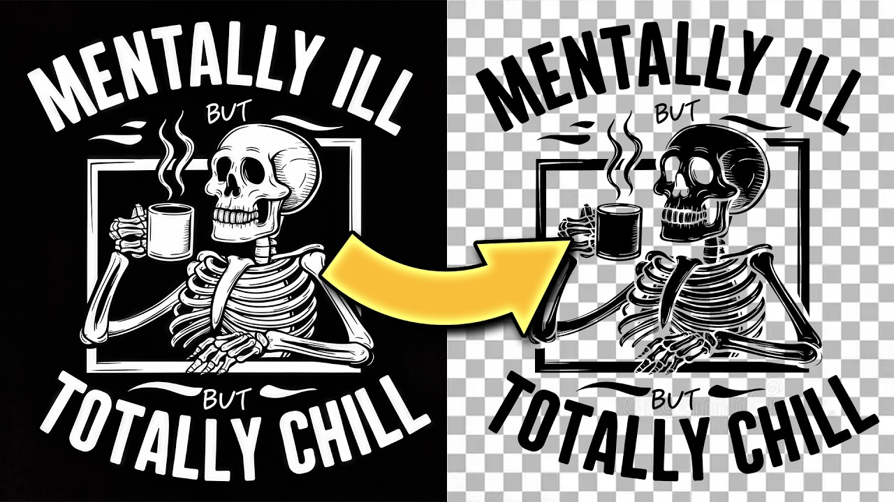 2 Ways To Remove Difficult Ai Art Backgrounds (Photoshop & Adobe ...