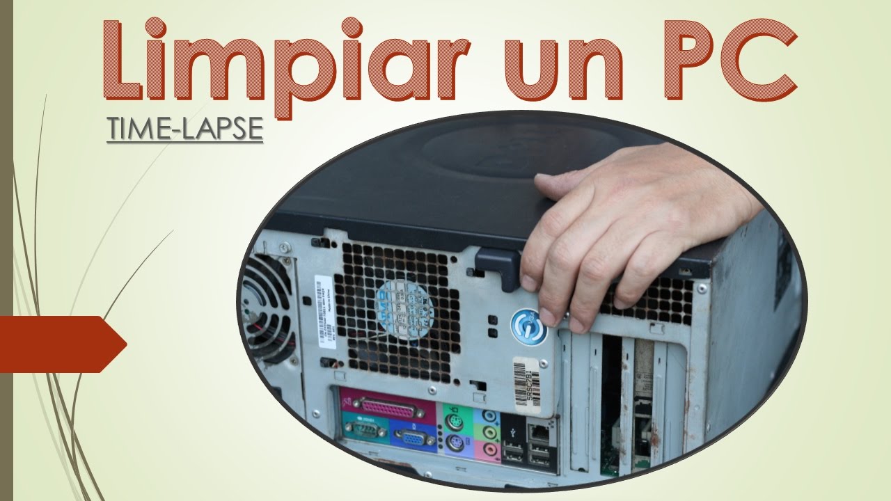 Time-lapse limpieza de un pc - YouTube