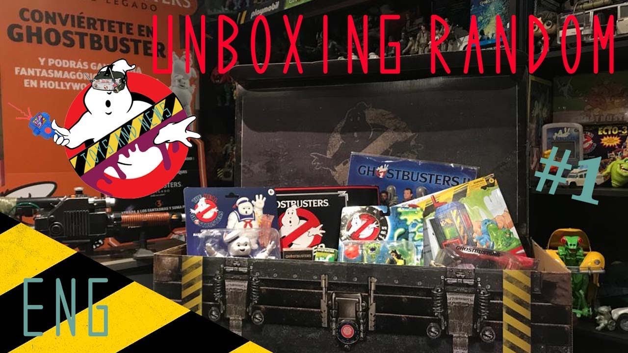 GHOSTBUSTERS UNBOXING RANDOM #1 ENG - YouTube
