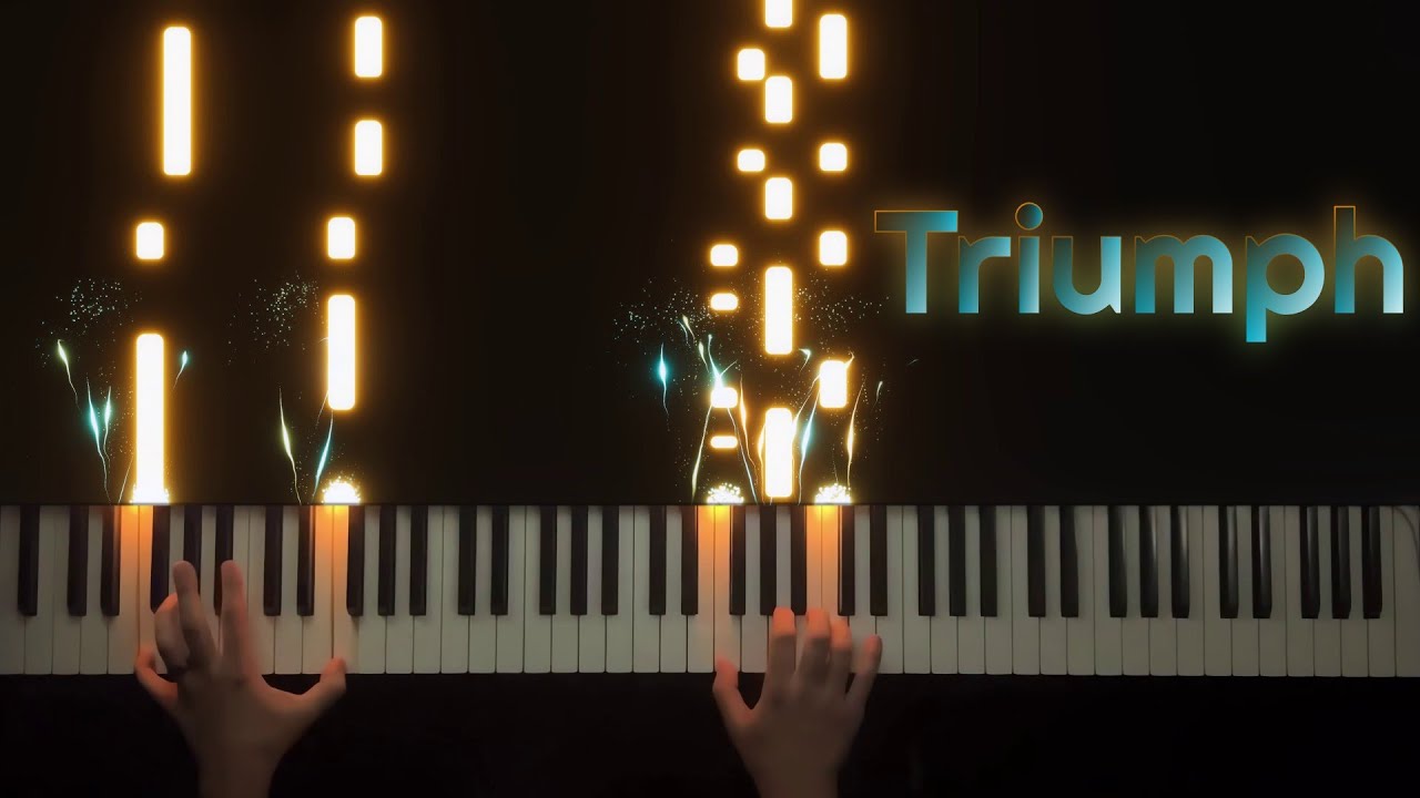 Triumph (A Victorious Piano Visualizer) by Ledpencil - YouTube