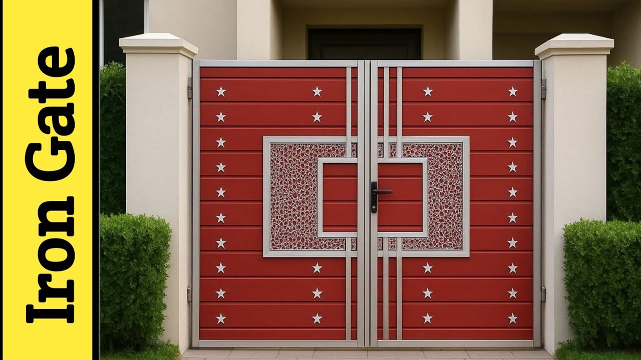 Modern Main Gate Design | Bi Folding Gate| Front Gate | Entrance Gate ...