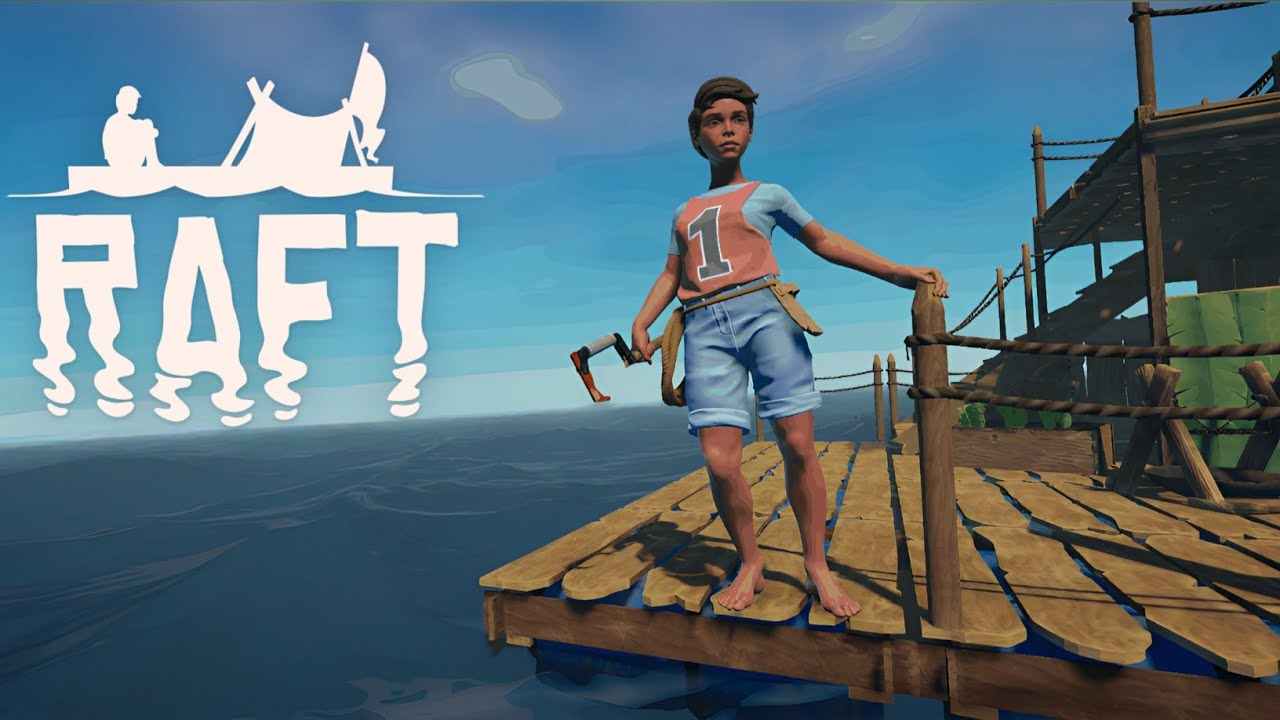 TRYING NEW SURVIVAL GAME | RAFT GAMEPLAY #1 - YouTube