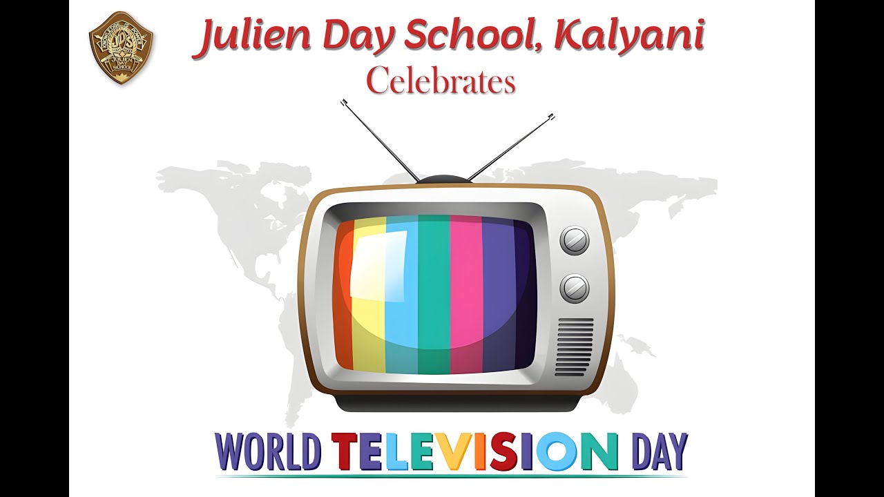Julien Day School, Kalyani Celebrates World Television Day - YouTube