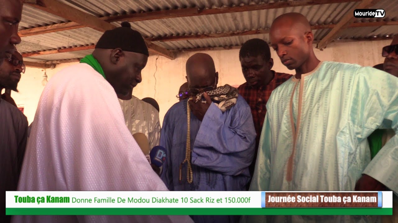Touba Ça Kanam Donne famille De Modou Diakhate 10 Sack De Riz et 150 ...