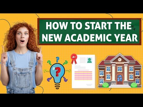 HOW TO START THE NEW SCHOOL YEAR|HOW TO START NEW ACADEMIC YEAR - YouTube