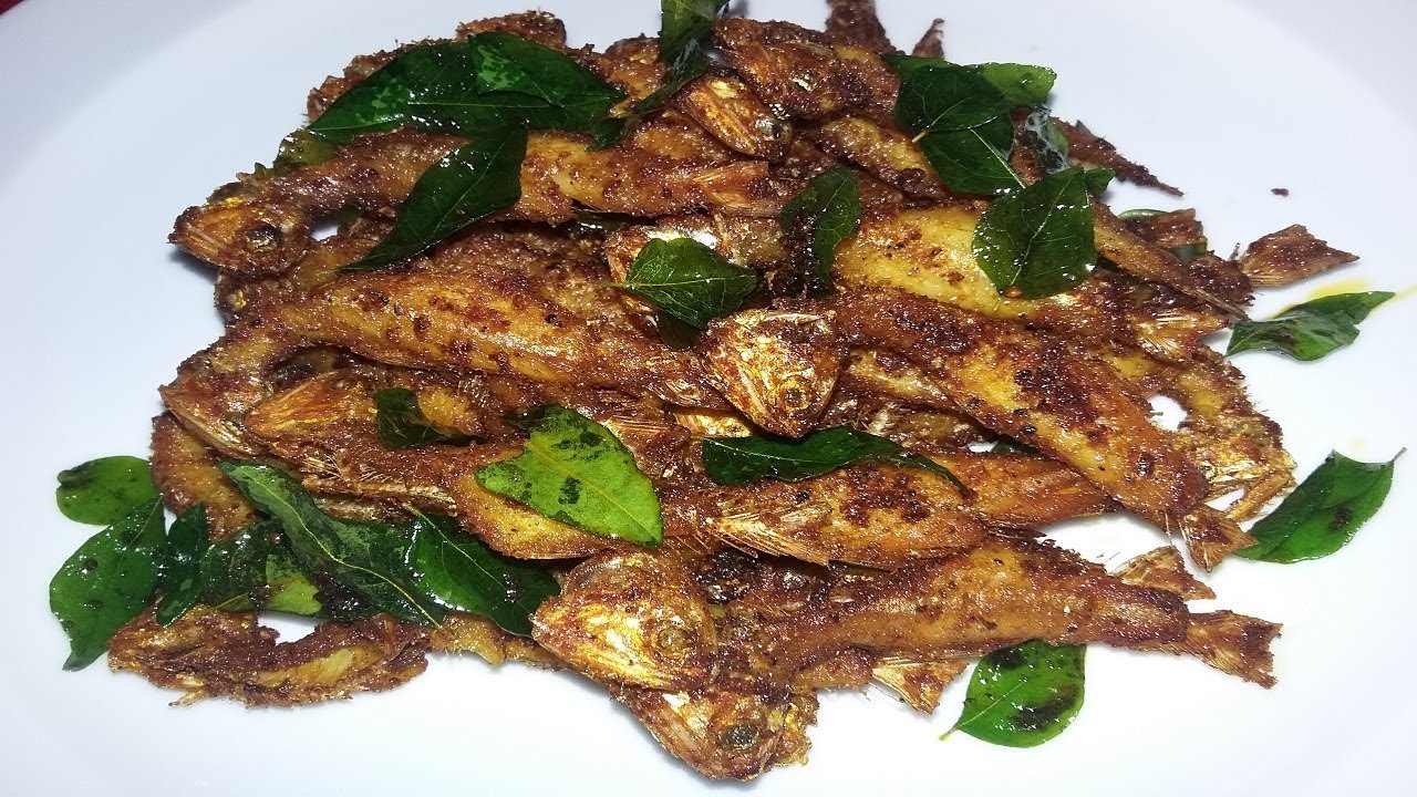 Easy Netholi Fish Fry/Crispy Anchovy Fry/എളുപ്പത്തില്‍ രുചികരമായ ...