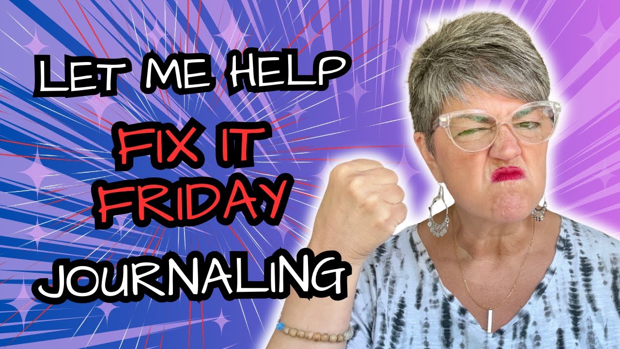 Fix It Friday: The Secret to Stress-Free Scrapbook Journaling - YouTube