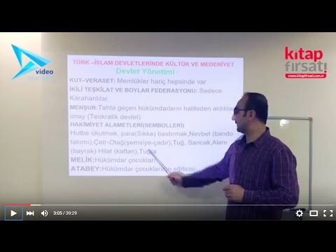 5) Türk İslam Devletleri ve Türkiye Selçuklularında Kültür ve  Medeniyet  - Hamza TATAR (2016)