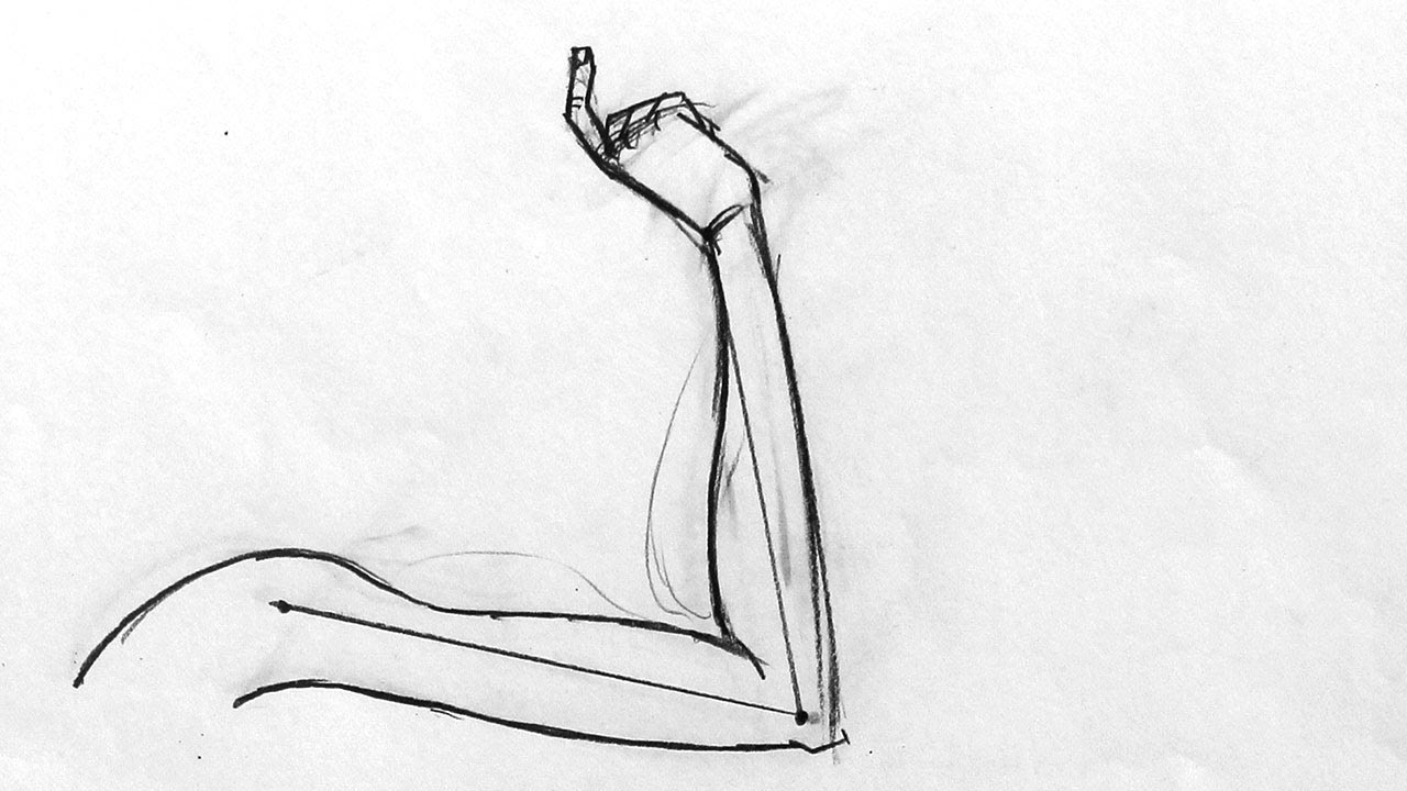 Finger Point Hand Drawn Animation - YouTube