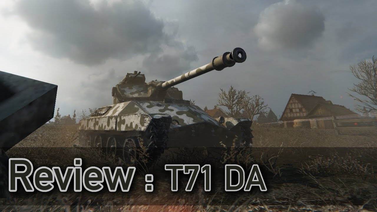 World of Tanks // T71 DA Review - YouTube